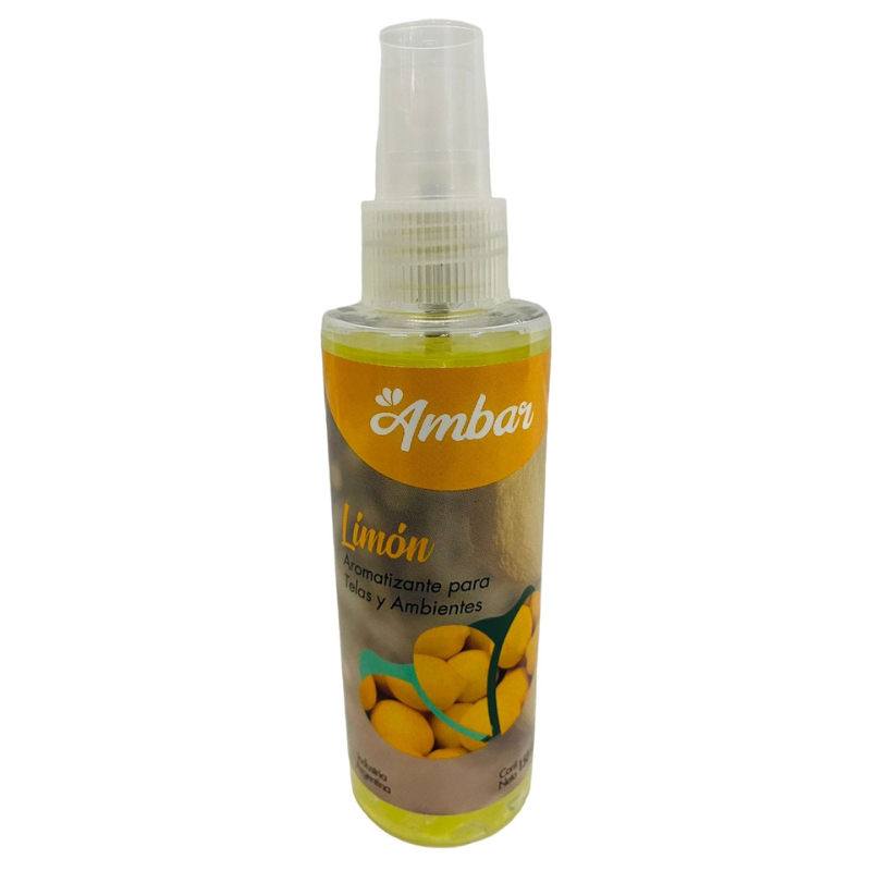 Perfumina Textil Ambar x 150ml- LIMON – Mia Aromas